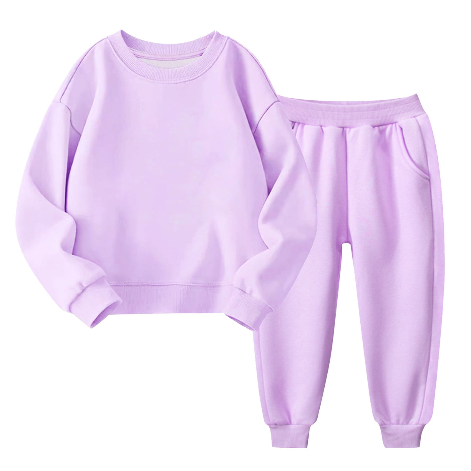 Diufon Toddler Kids Clothes Set Infant Boys Girls Long Sleeve Crewneck ...