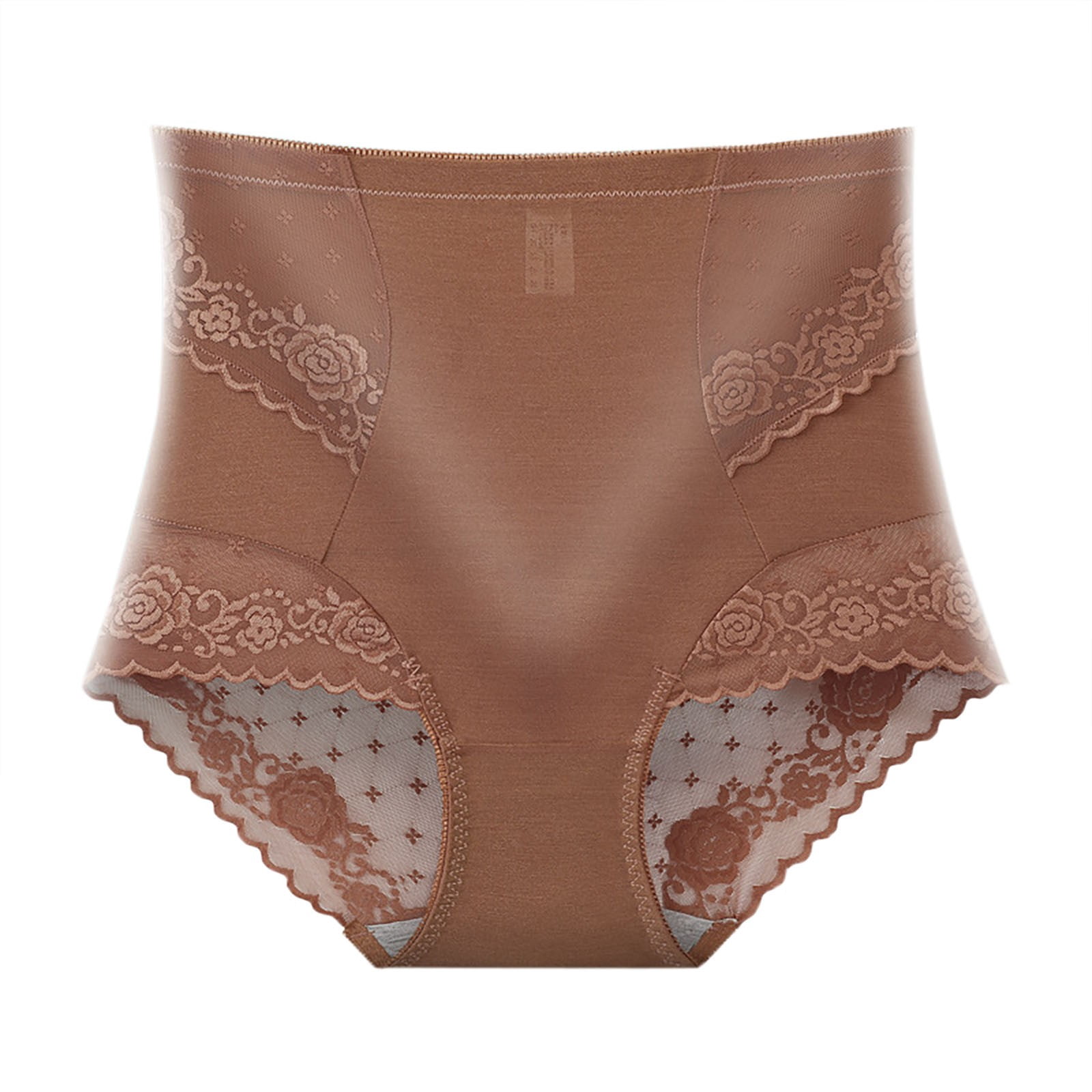 Diufon Underwear for Women High Waist Full Coverage Panties Solid Color ...
