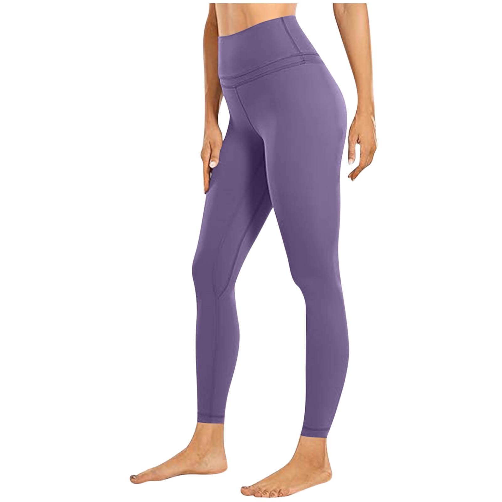 Diufon Women's Sport Yoga Pants Casual Elastic High Waist Stretchy ...