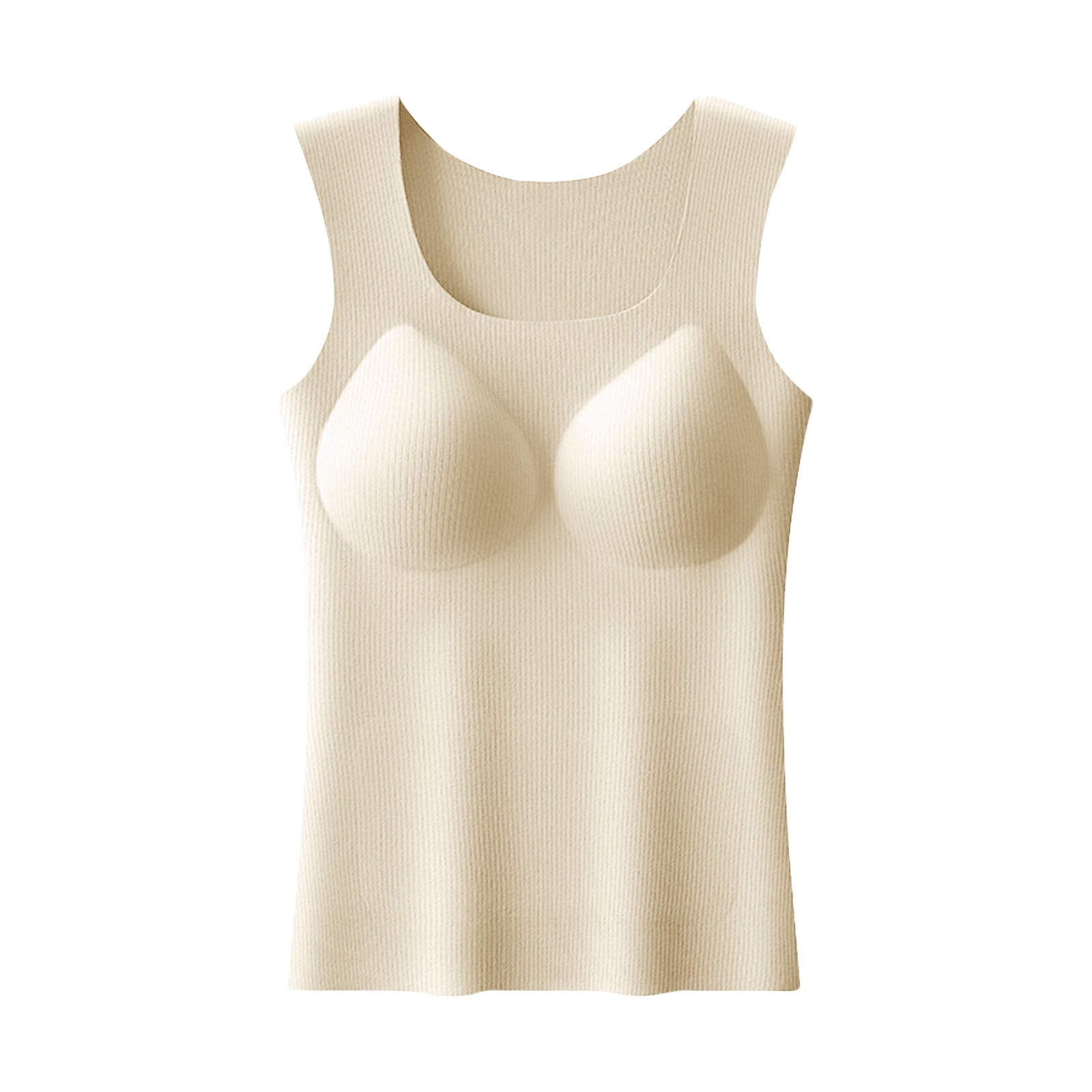 Diufon Women's Warm Bottom Tops Fall Winter Sleeveless Crewneck ...