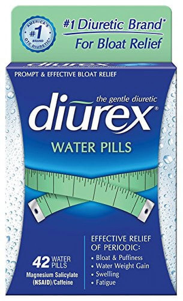 Diurex Diuretic Water Pills (Pack of 10) - Walmart.com