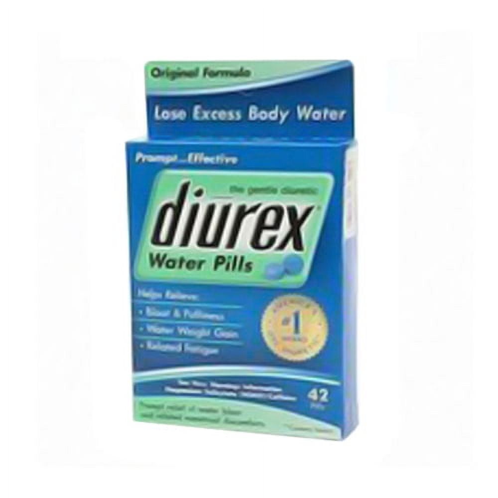 Diurex OTC Water Pills, Original Formula - 42 Count - Walmart.com
