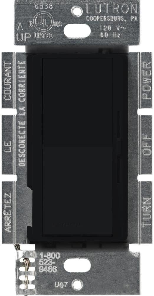 Diva 3-Speed Fan Control, Single-Pole/3-Way, Dvfsq-F-Bl, Black ...