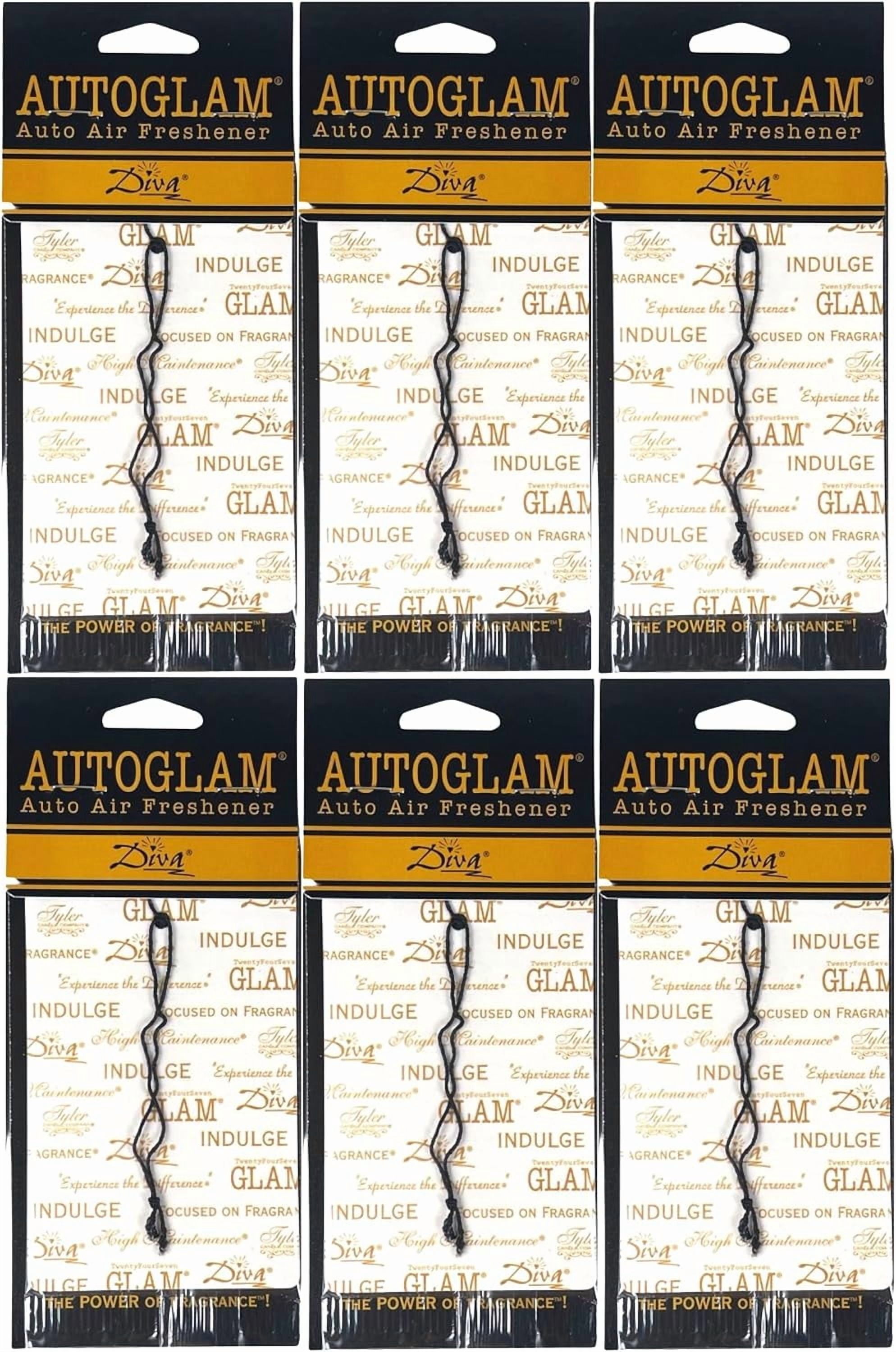 Diva AutoGlam Auto Air Fresheners – Set of 6 Long-Lasting Luxury Car ...