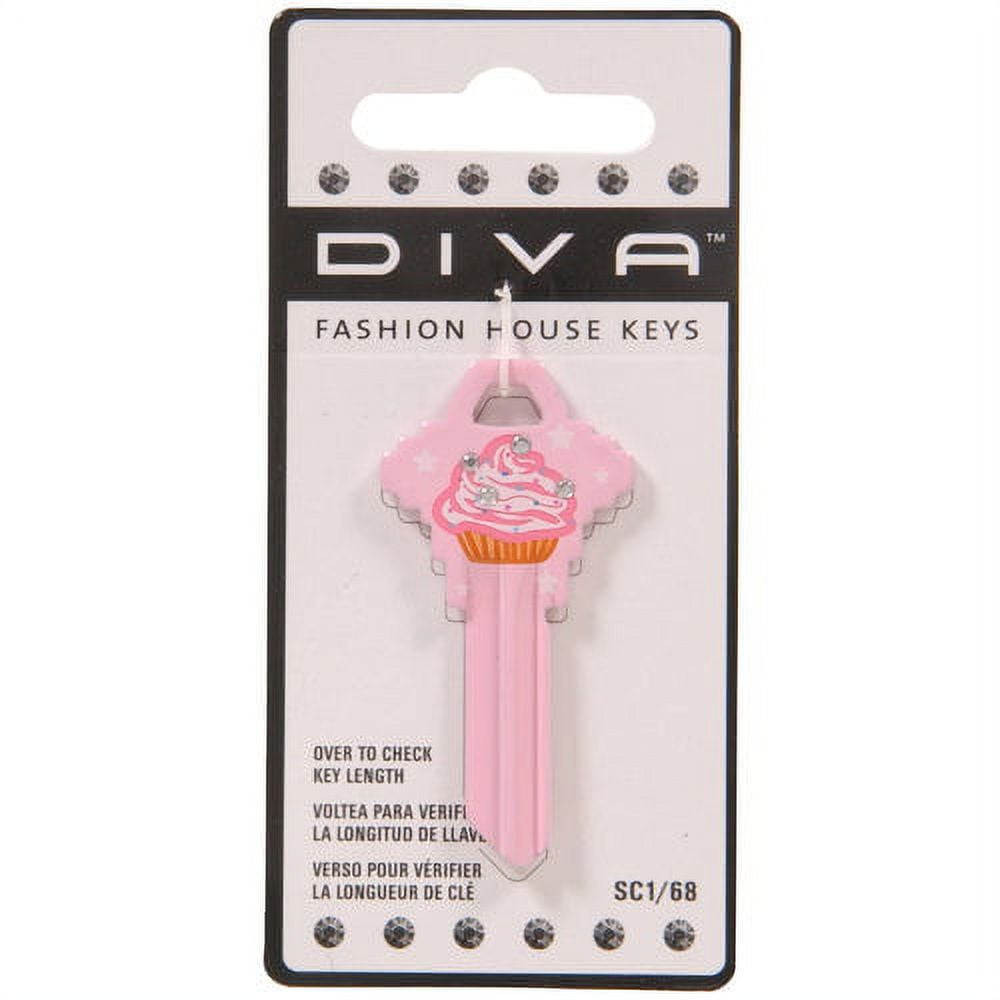 Diva Fashion House Cupcake Key - Walmart.com
