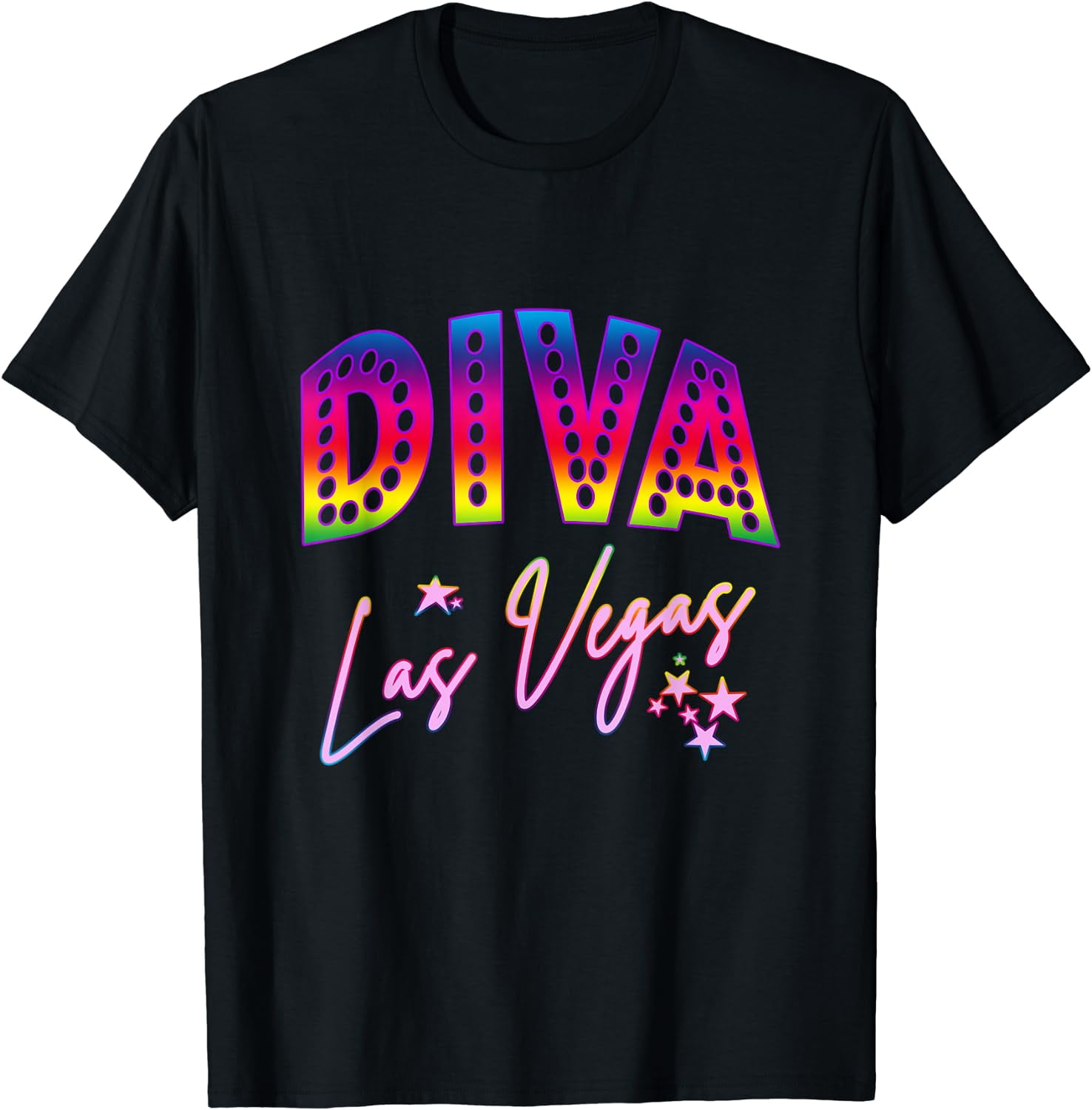 Diva Las Vegas for Party Girls and Women - Diva Party T-Shirt - Walmart.com