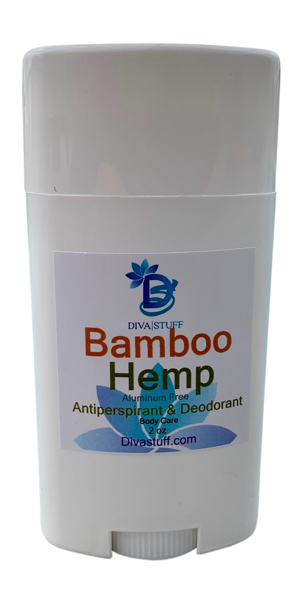 Diva Stuff Deodorant, Bamboo Hemp - Unisex - 2 fl. oz. - Walmart.com