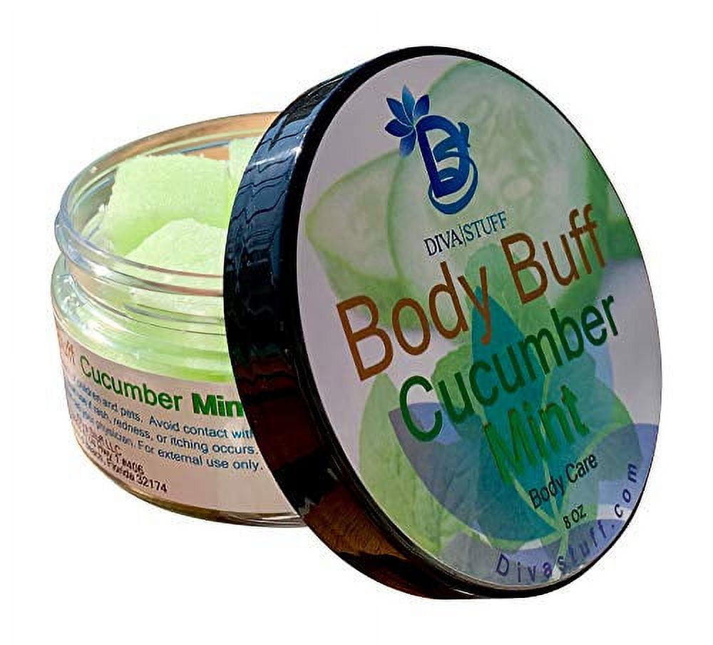 Diva Stuff Sugar Cube Body Buff Scrub, Exfoliates and Hydrates Skin ...