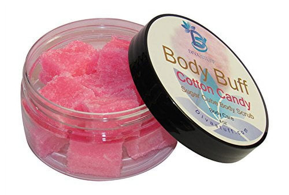Diva Stuff Sugar Cube Body Buff Scrub, Exfoliates and Hydrates Skin ...