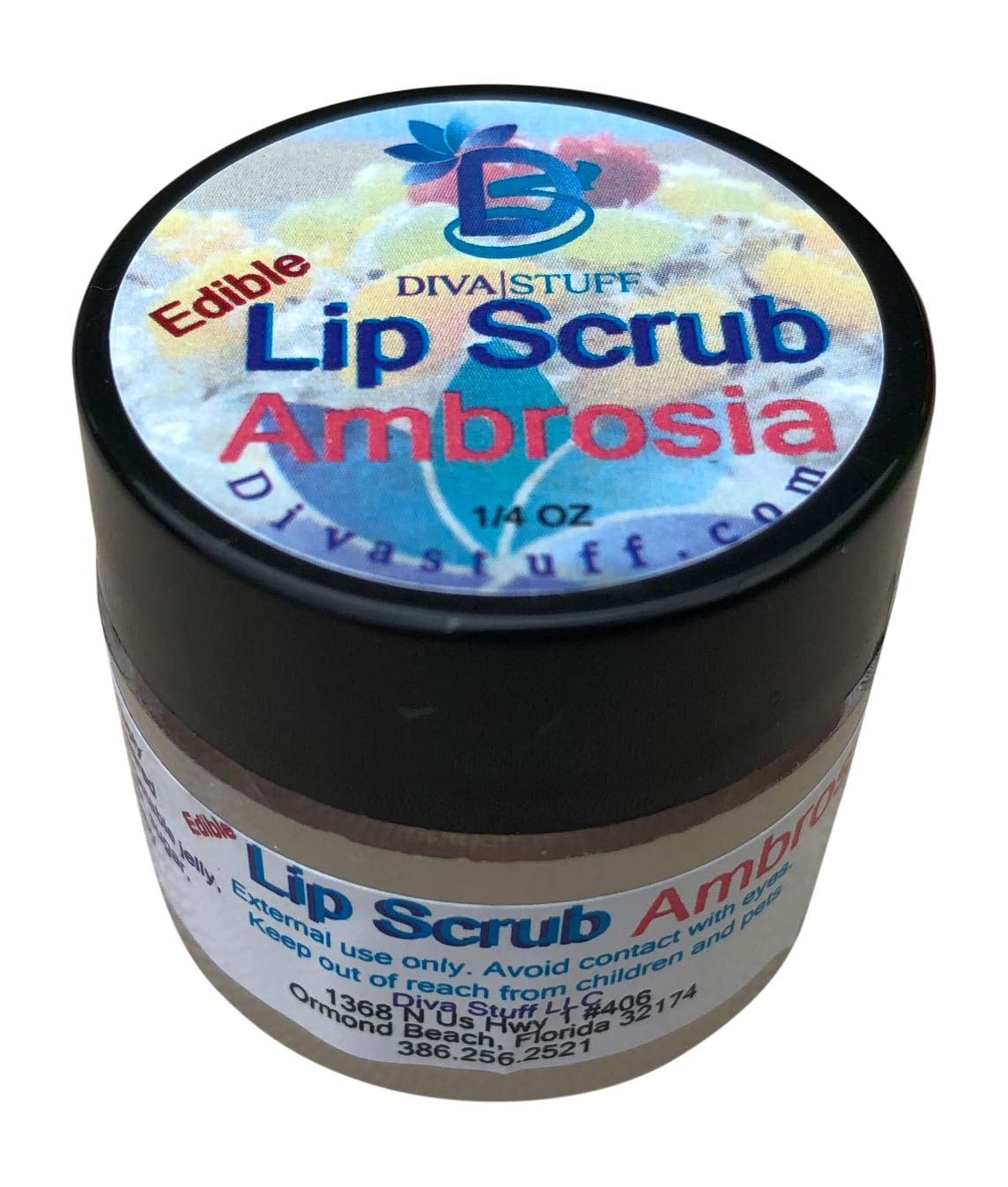 Diva Stuff Ultra Hydrating Lip Scrub for Soft Lips, Gentle Exfoliation ...