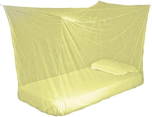 Divayanshi Mosquito Net Ivory Polycotton 7x7 Insect Protection Net ...