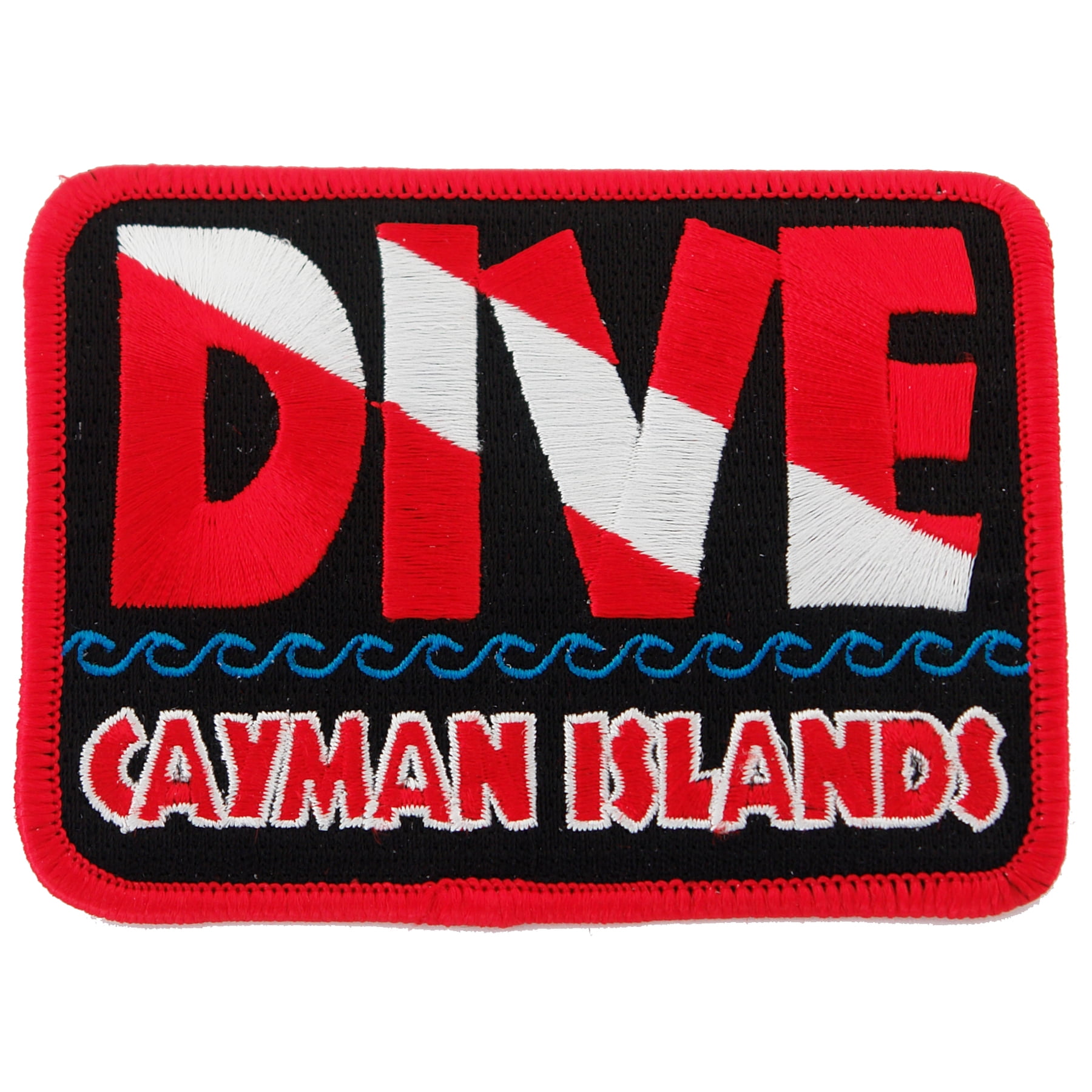 Dive Cayman Islands Embroidered Iron-on Scuba Diving Patch - Walmart.com