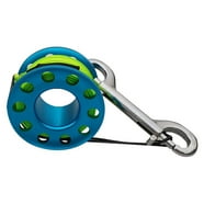 Metal Finger Spool Dive Reel & Line, Clip Scuba Diving Wreck Cave ...