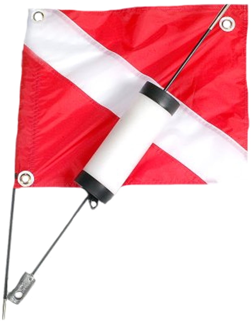 Dive Flag 2-Piece with Pro Float - Walmart.com
