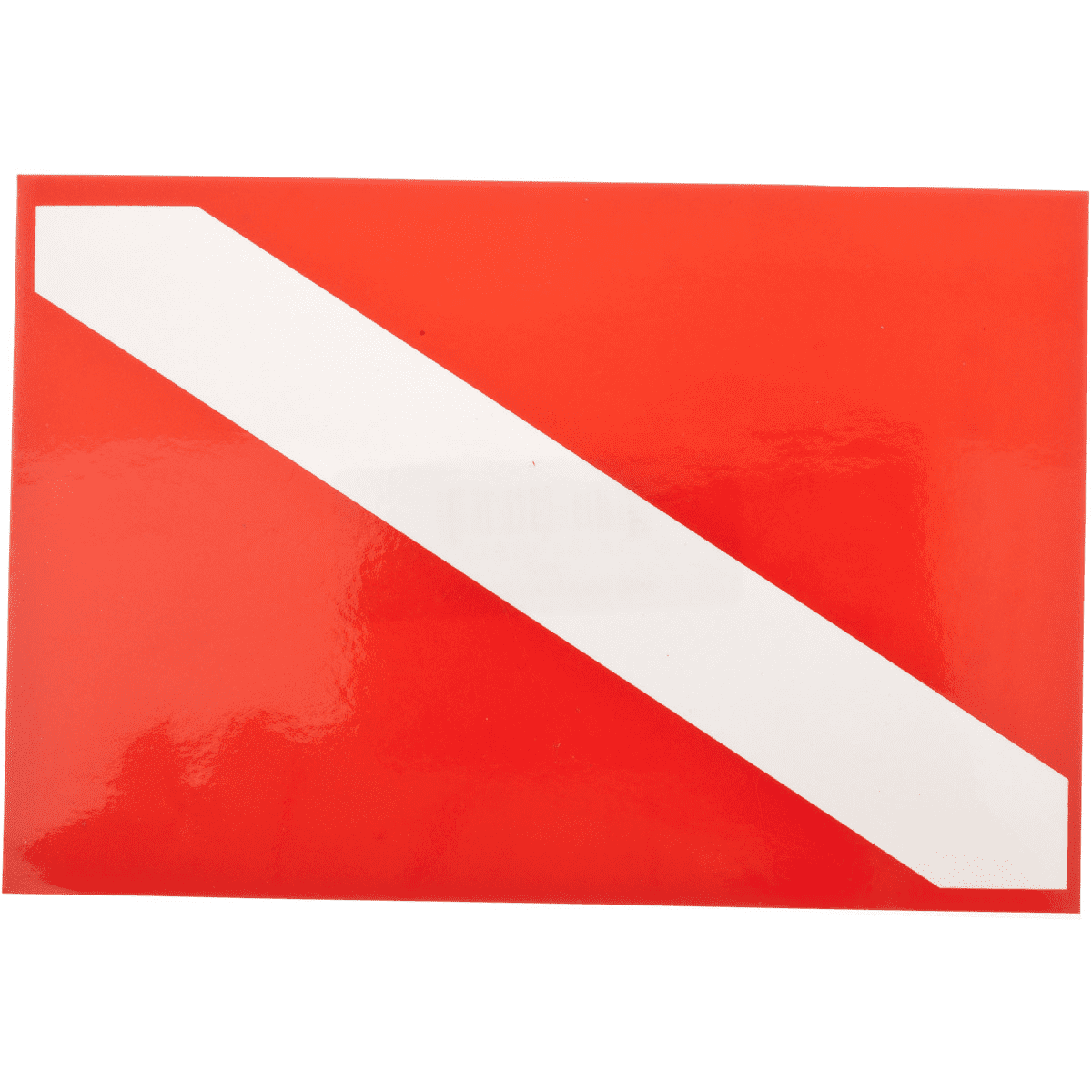 Dive Flag Sticker, 5.5" x 7" (14cm x 17.8cm) - Walmart.com