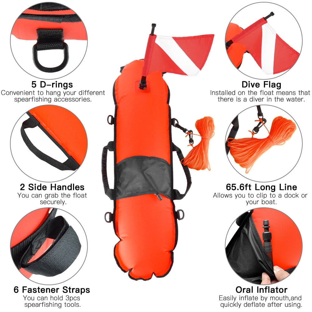 Dive Float,Dive 78lbs Maximum Marker Float With 78lbs Maximum Safety ...