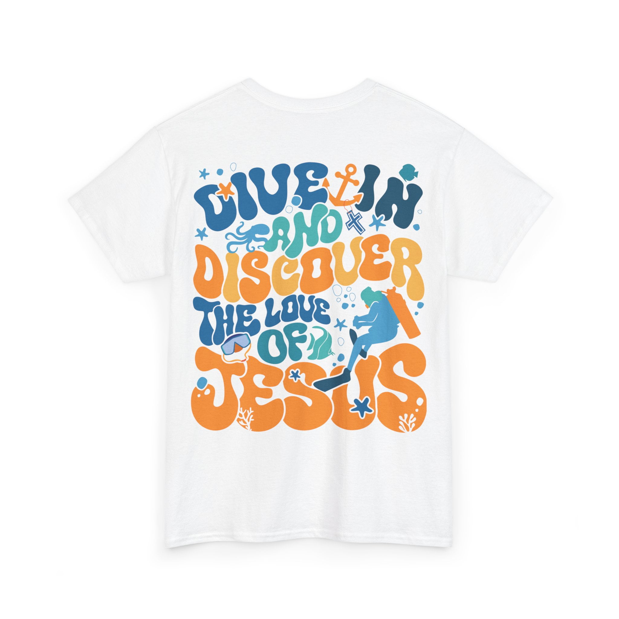 Dive In And Discover The Love Of Jesus Tshirt, Scuba Diving VBS 2024 ...