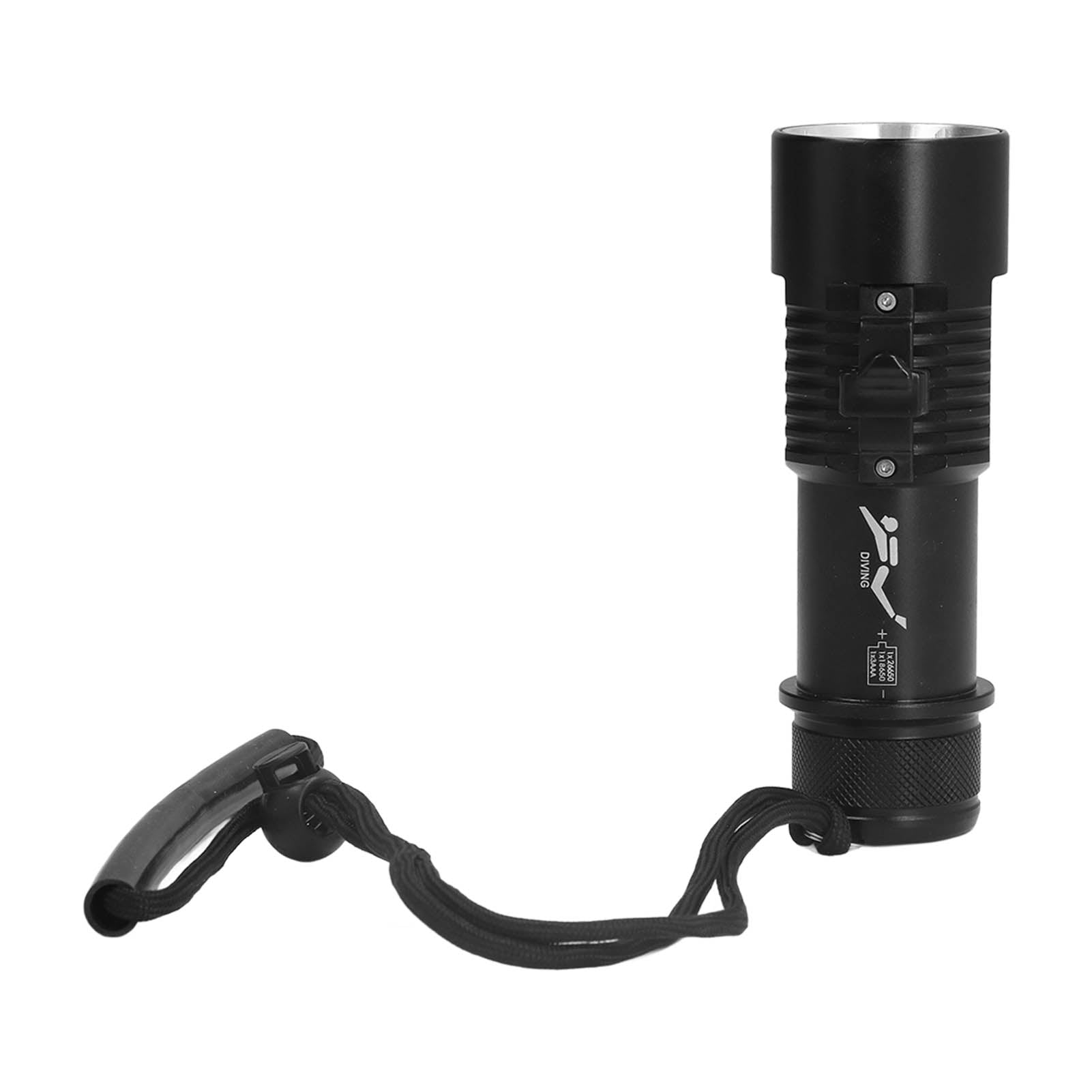 Dive Light 5000LM Magnetic Switch Diving Flashlight Portable Diving 100 ...