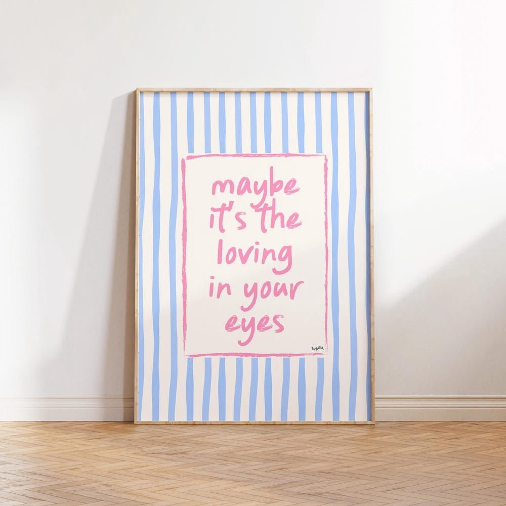 Dive - Loving In Your Eyes - Olivia Dean [Print], Olivia Dean Lyrics ...