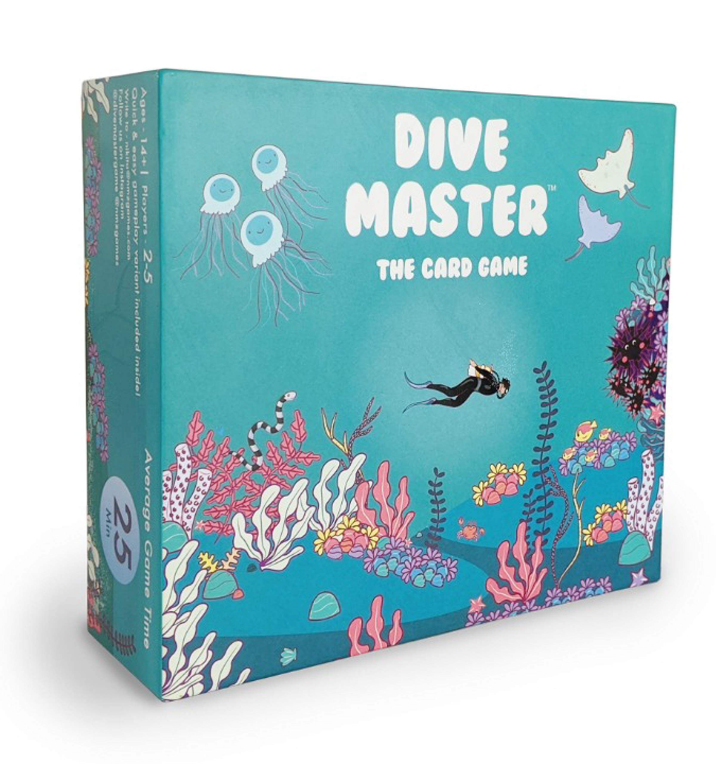 Dive Master Card Game OIF8 by NMZ Games - a Scuba Diving Themed Game ...
