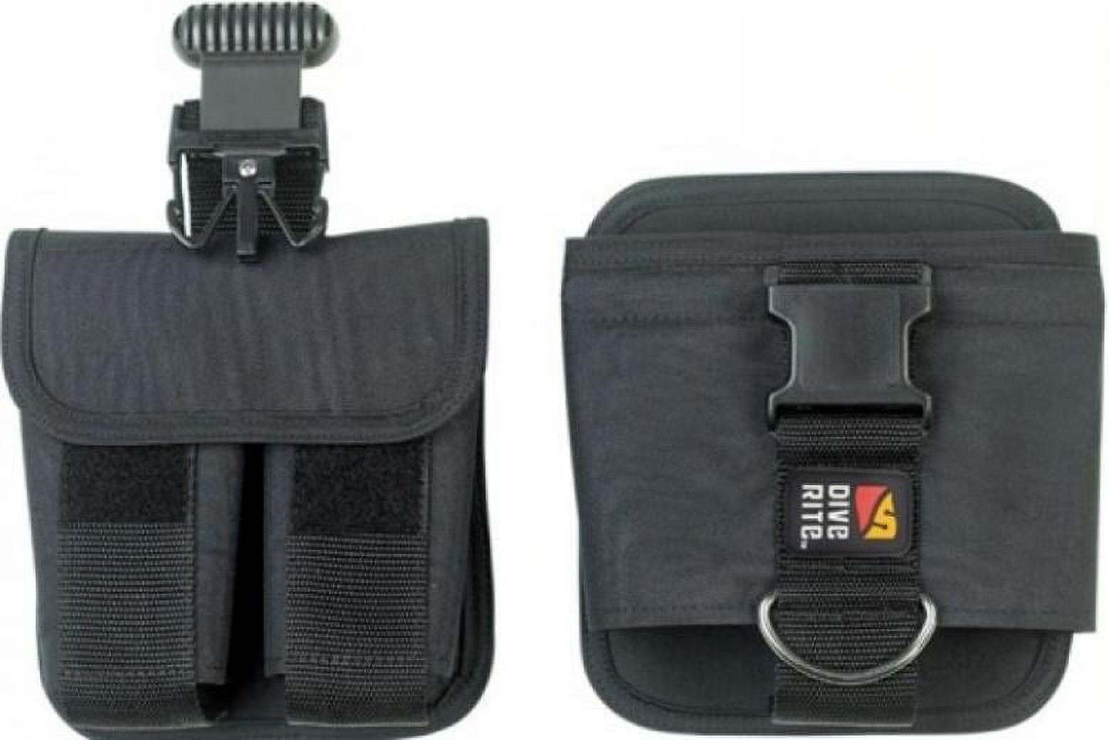 Dive Rite Pair 32lb QB Quick Buckle Weight Pocket System D - Walmart.com