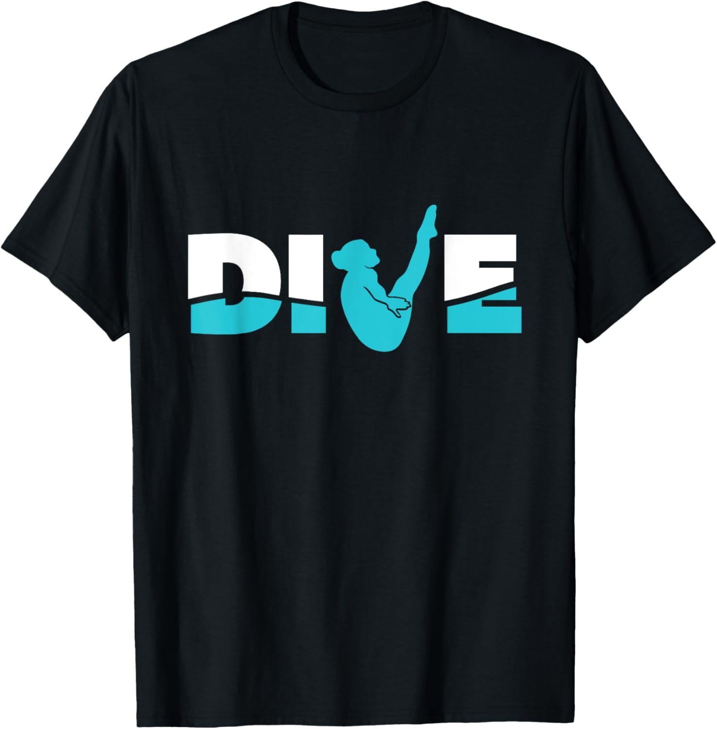 Dive Water Sports Platform Diver Springboard Diving T-Shirt - Walmart.com