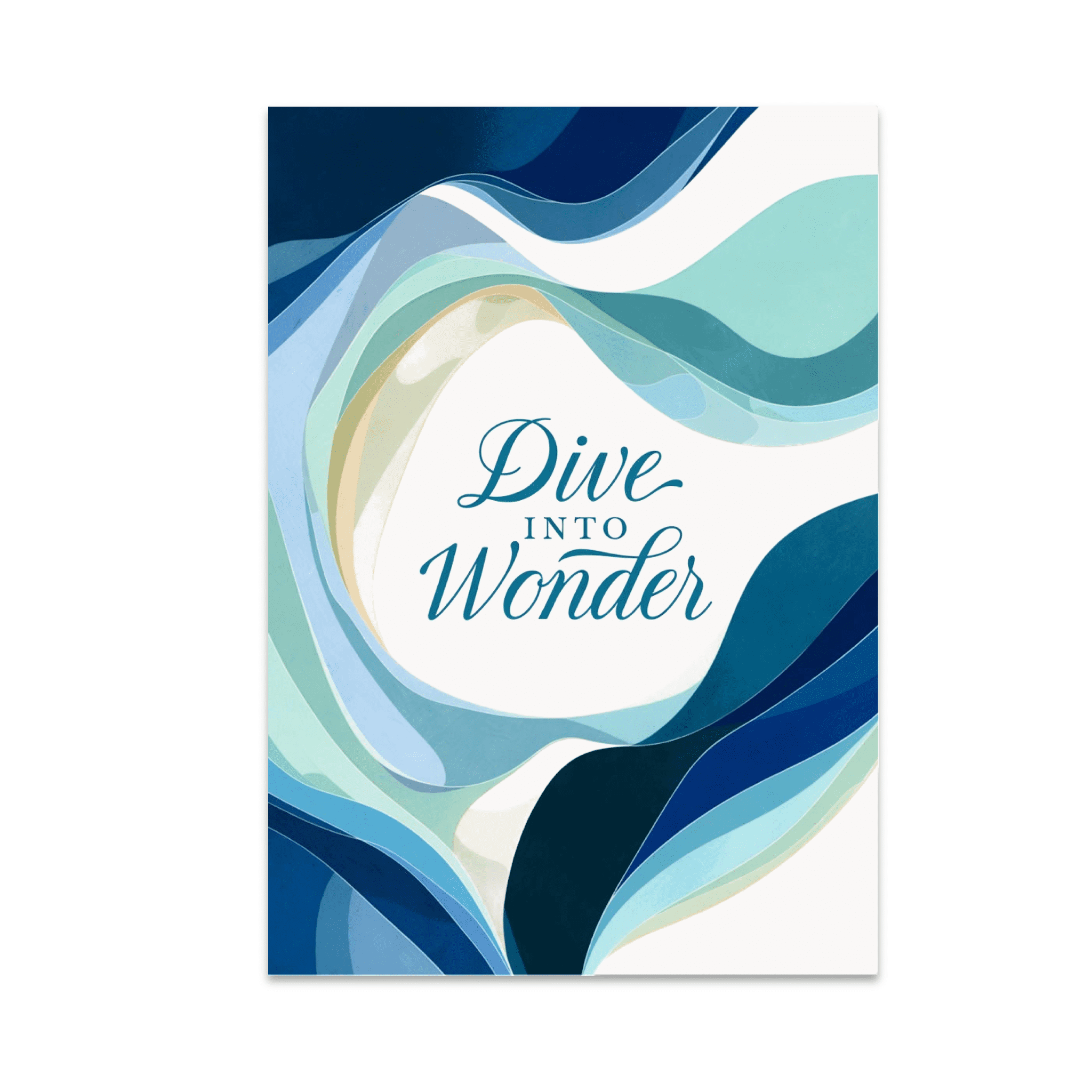 Dive into Wonder Scuba Adventure Poster - Ocean Dreamers - 13x19 Poster ...