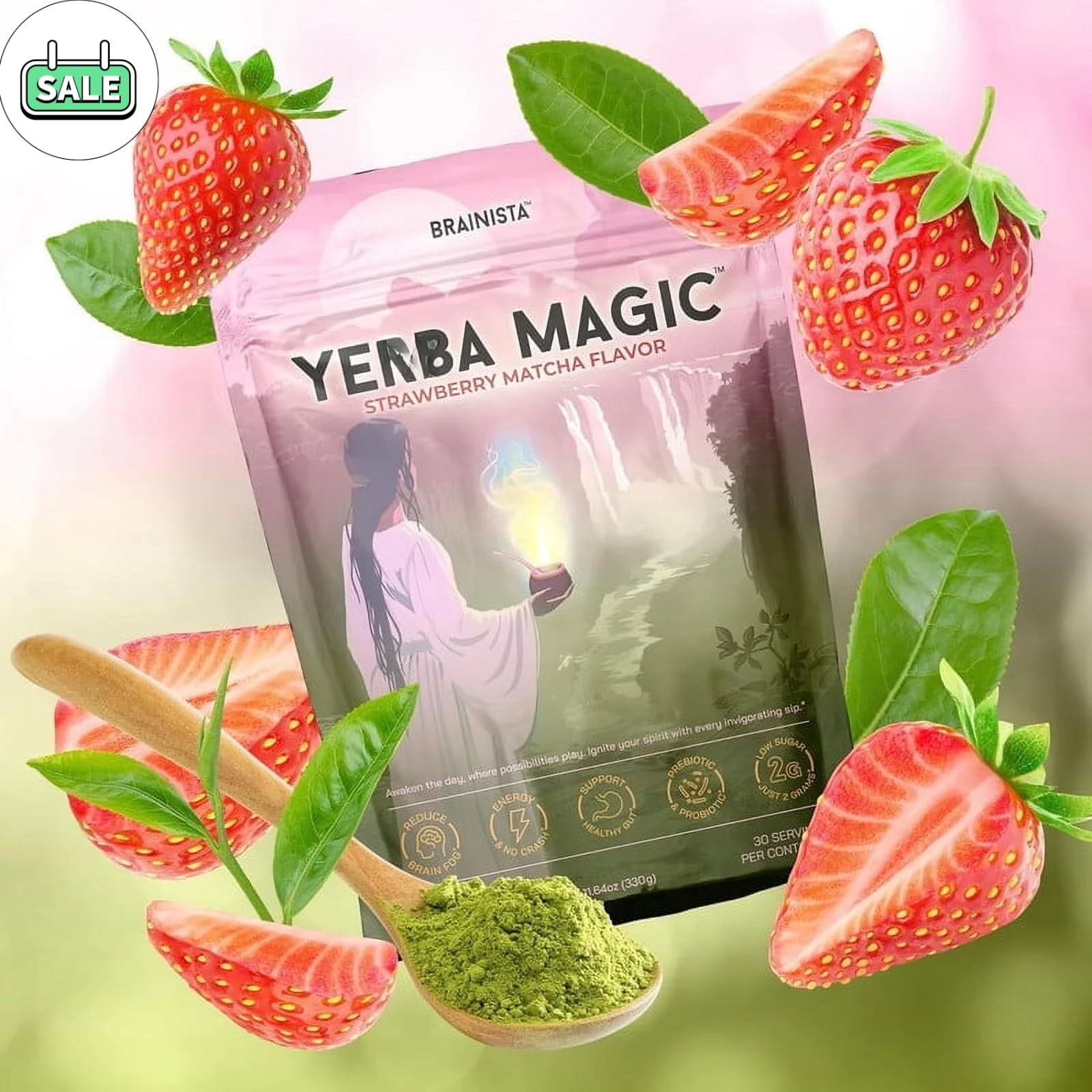 Dive into a World of Flavor with YerbaMagic Strawberry-Matcha Yerba ...