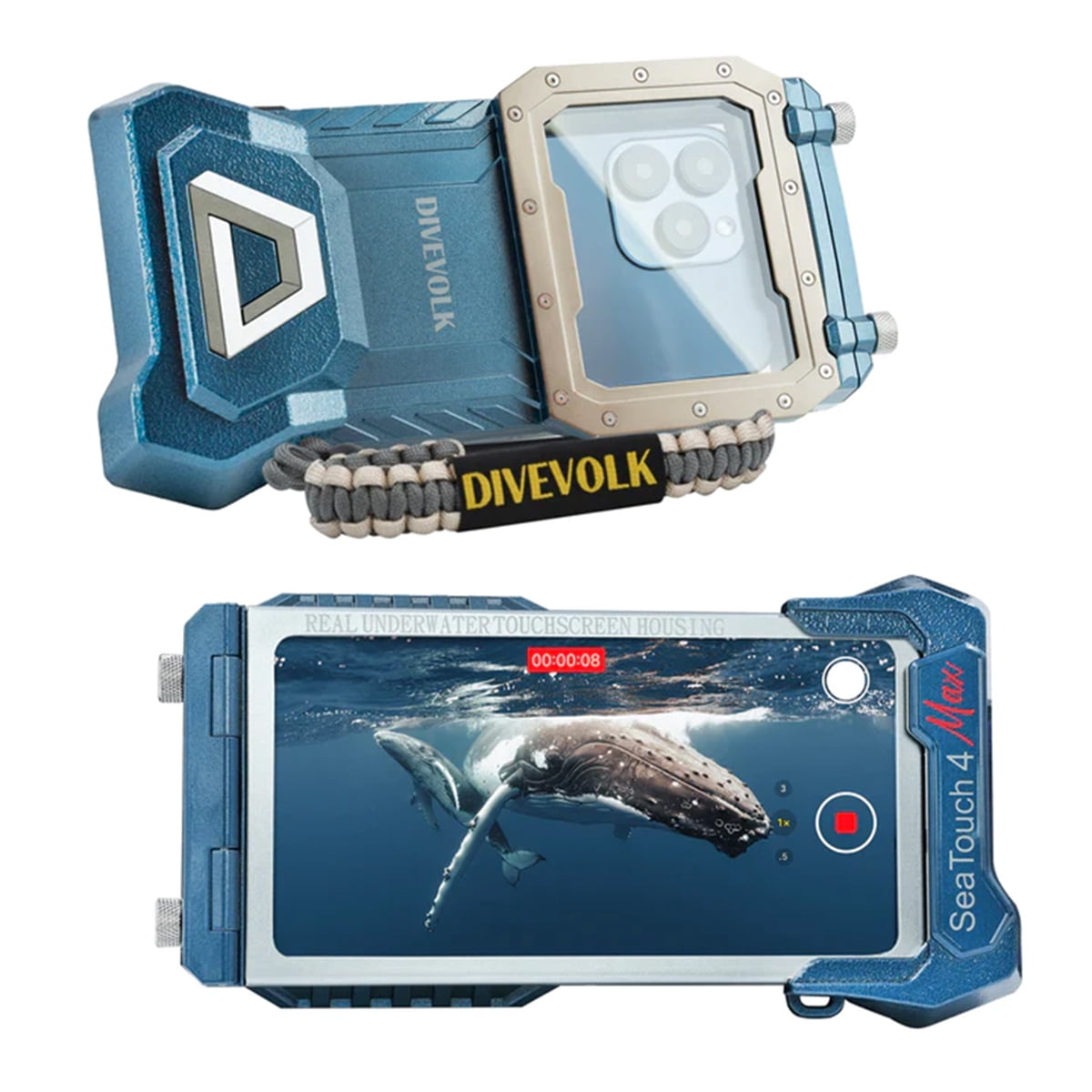 DiveVolk Seatouch 4 Max Underwater Smartphone Housing - Walmart.com