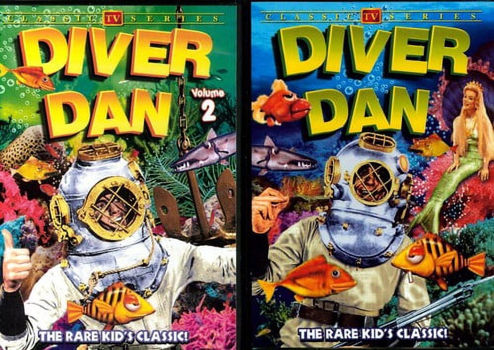 Diver Dan, Volumes 1 and 2 (DVD), Alpha Video, Action & Adventure ...