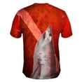 Diver Shark Mens T-Shirt All Over Print - Walmart.com