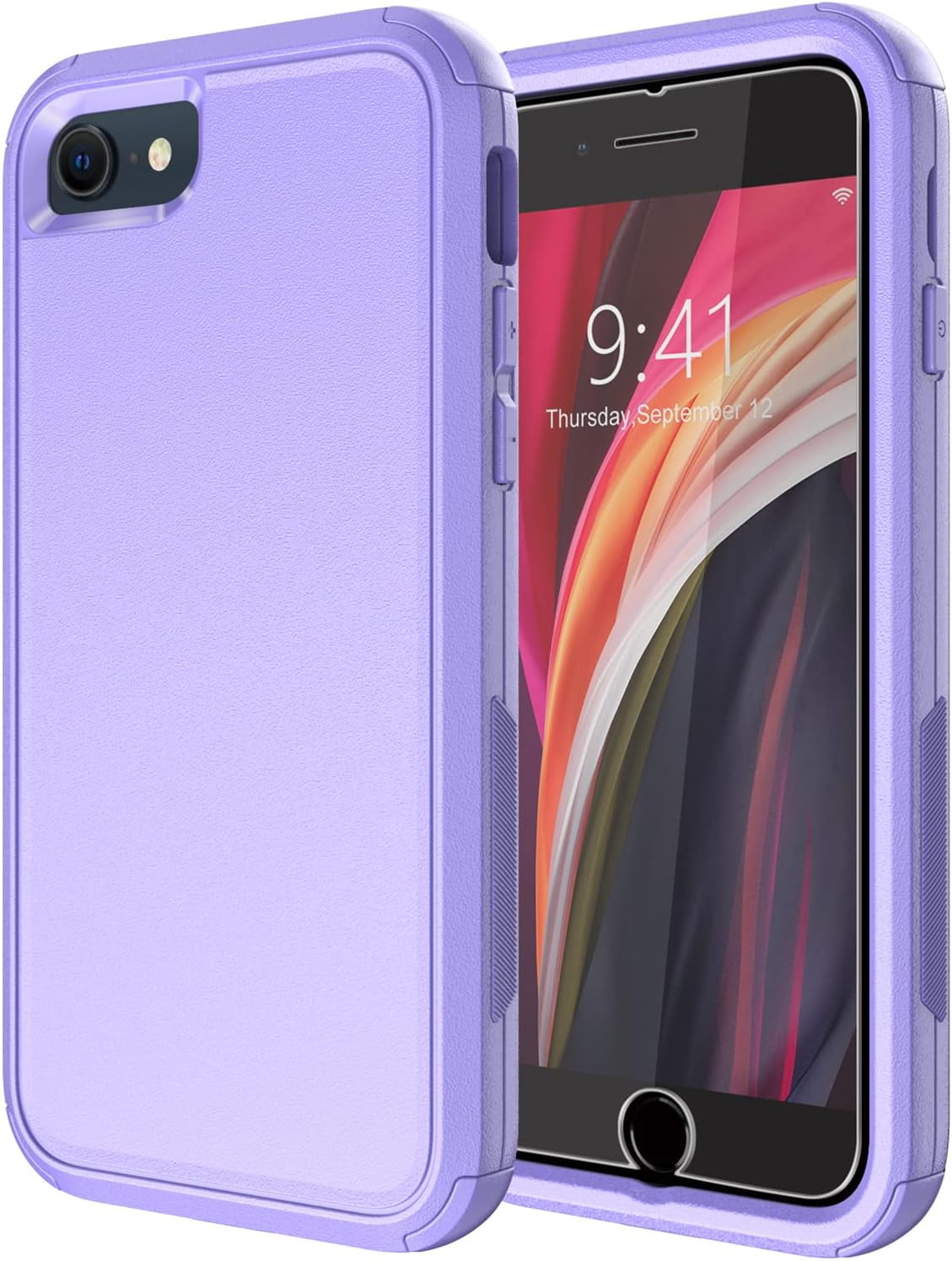 Diverbox iPhone SE Case, Heavy Duty Shockproof, Screen Protector ...