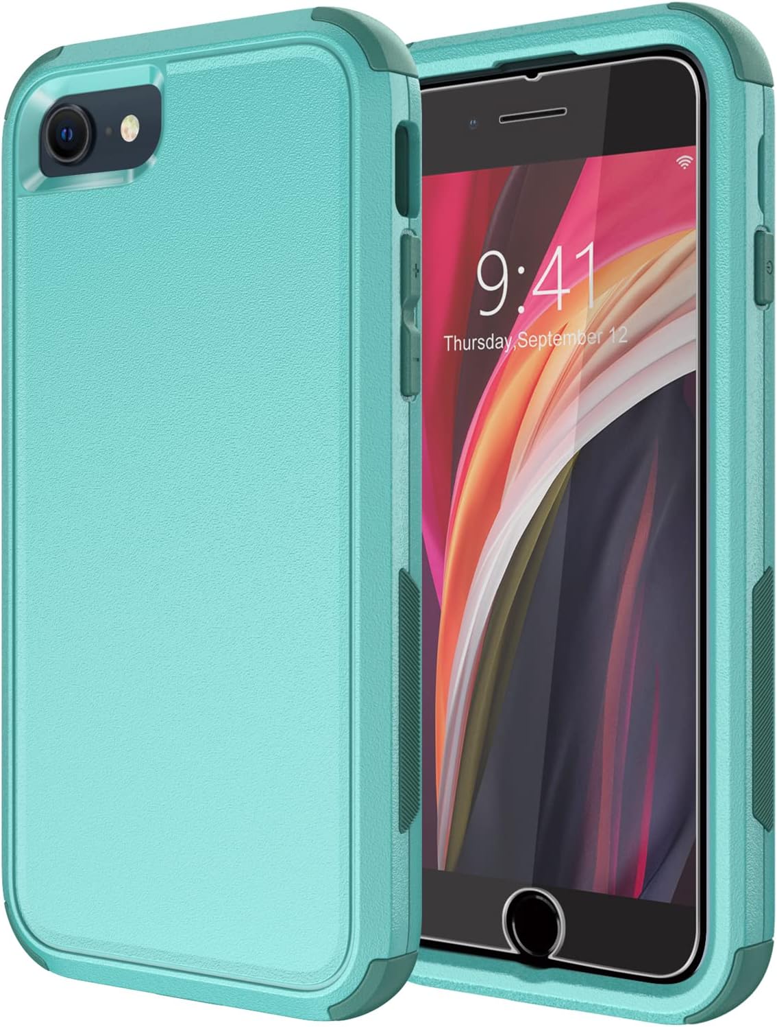 Diverbox Designed for iPhone SE case with Screen Protector Heavy Duty ...