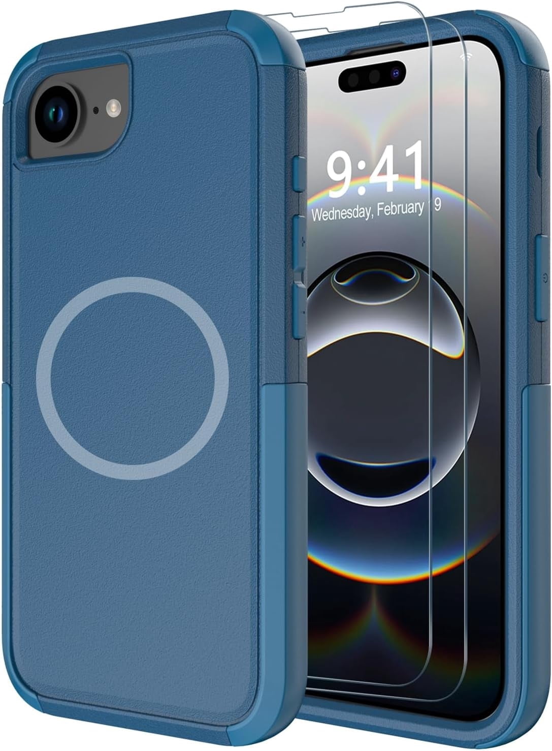 Diverbox Phone Case for iphone 16E 17E with Screen Protector, Heavy ...