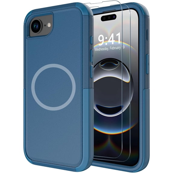 Diverbox Phone Case for iphone 16E 17E with Screen Protector, Heavy ...