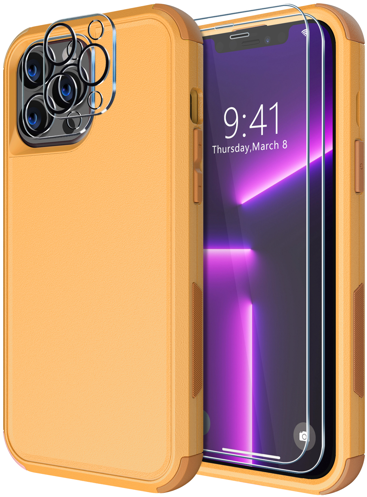 Waterproof Yellow Dry Box Case Container w/ Form (Fits iPhone 8 Plus ...