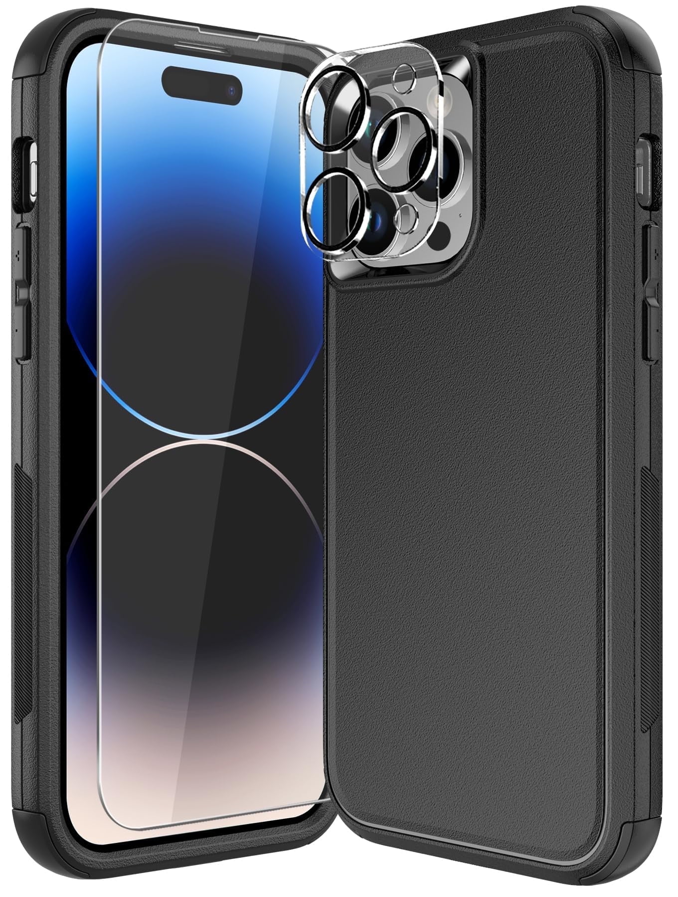 Diverbox for iPhone 14 Pro Max Case [Shockproof] [Dropproof] [Tempered ...