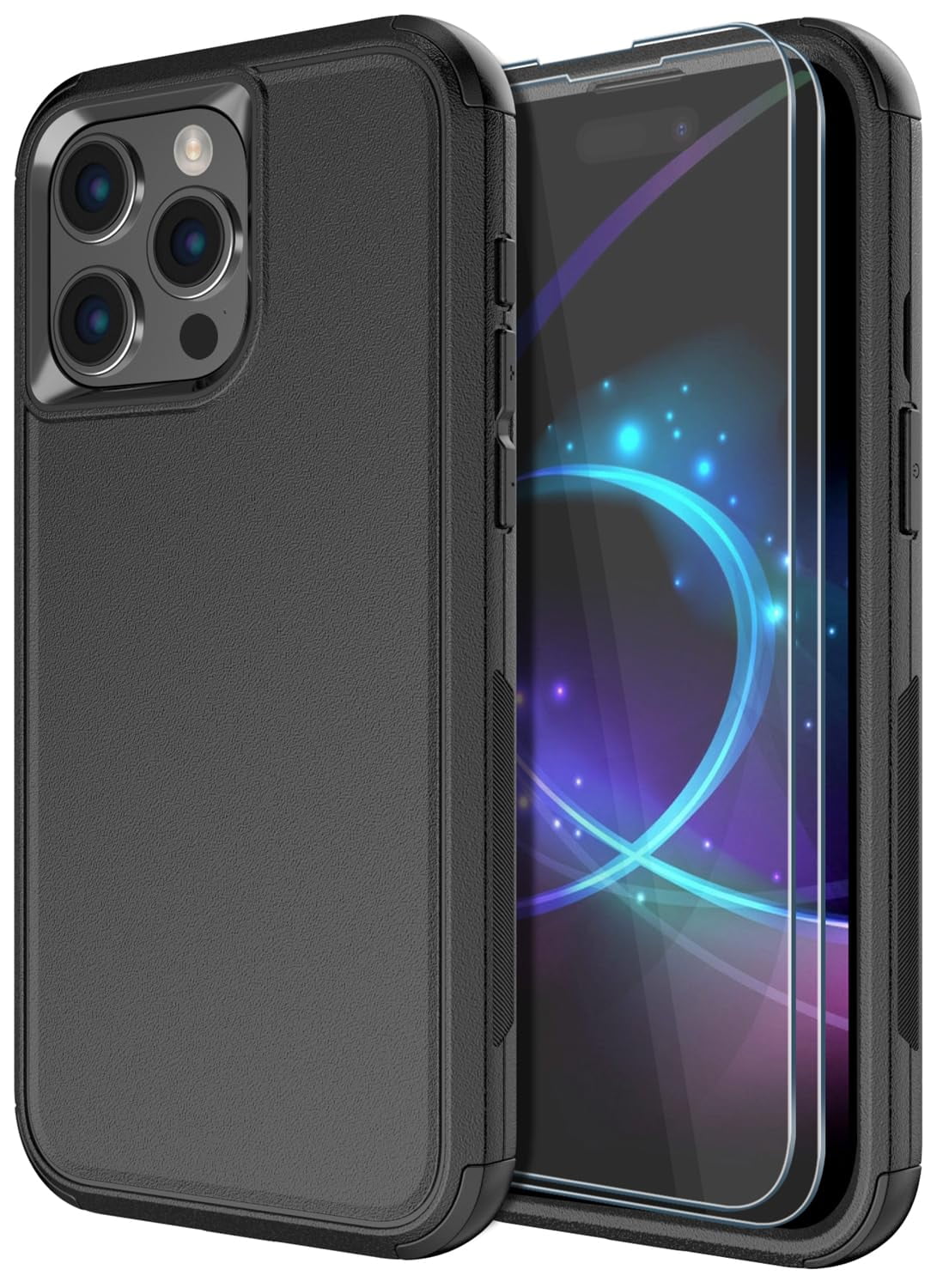 Diverbox for iPhone 15 Pro Case [Shockproof] [Dropproof] [Tempered ...