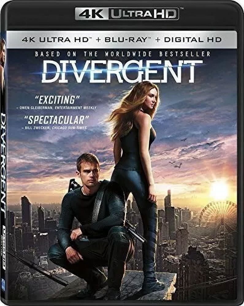 Divergent [New 4K UHD ] 4K Mastering, NEW FREE SHIPPING - Walmart.com