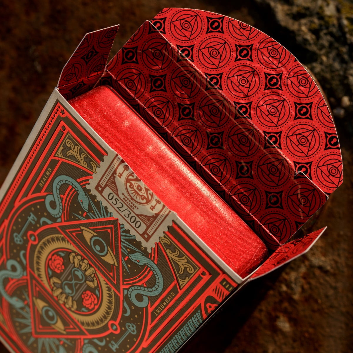 Divergent Realms Vol. 1 Gottlieb Revealed Gilded Playing Cards ...