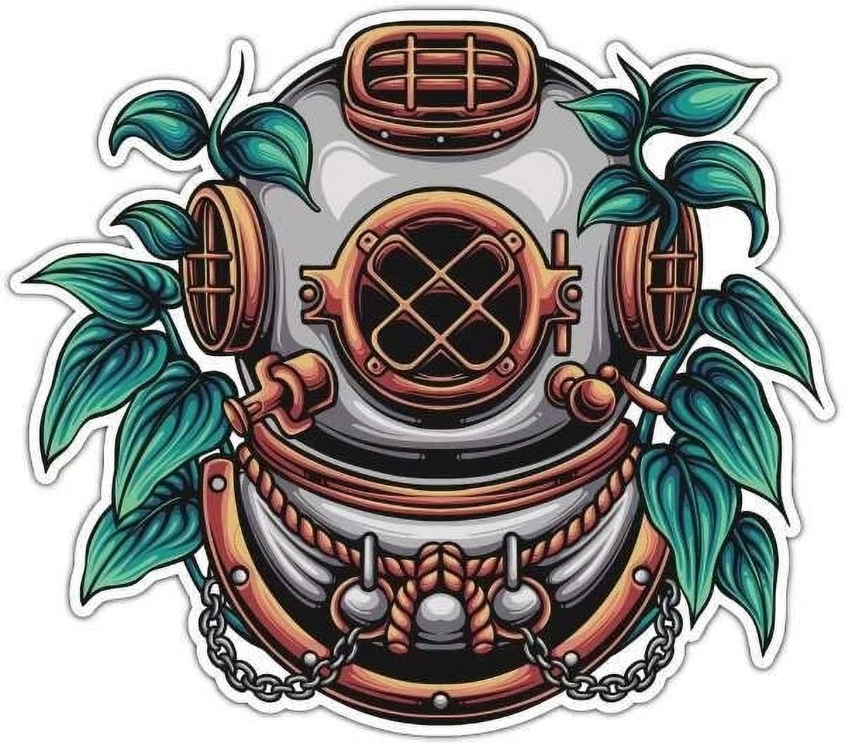 Divers Scuba Sea Diving Diver Car Window Stickerphone Decal Water ...