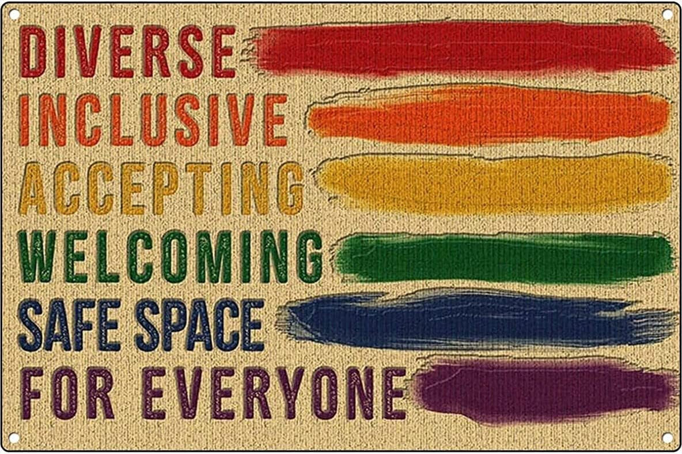 Diverse Inclusive Accepting Welcoming Safe Space for Everyone Diversity ...