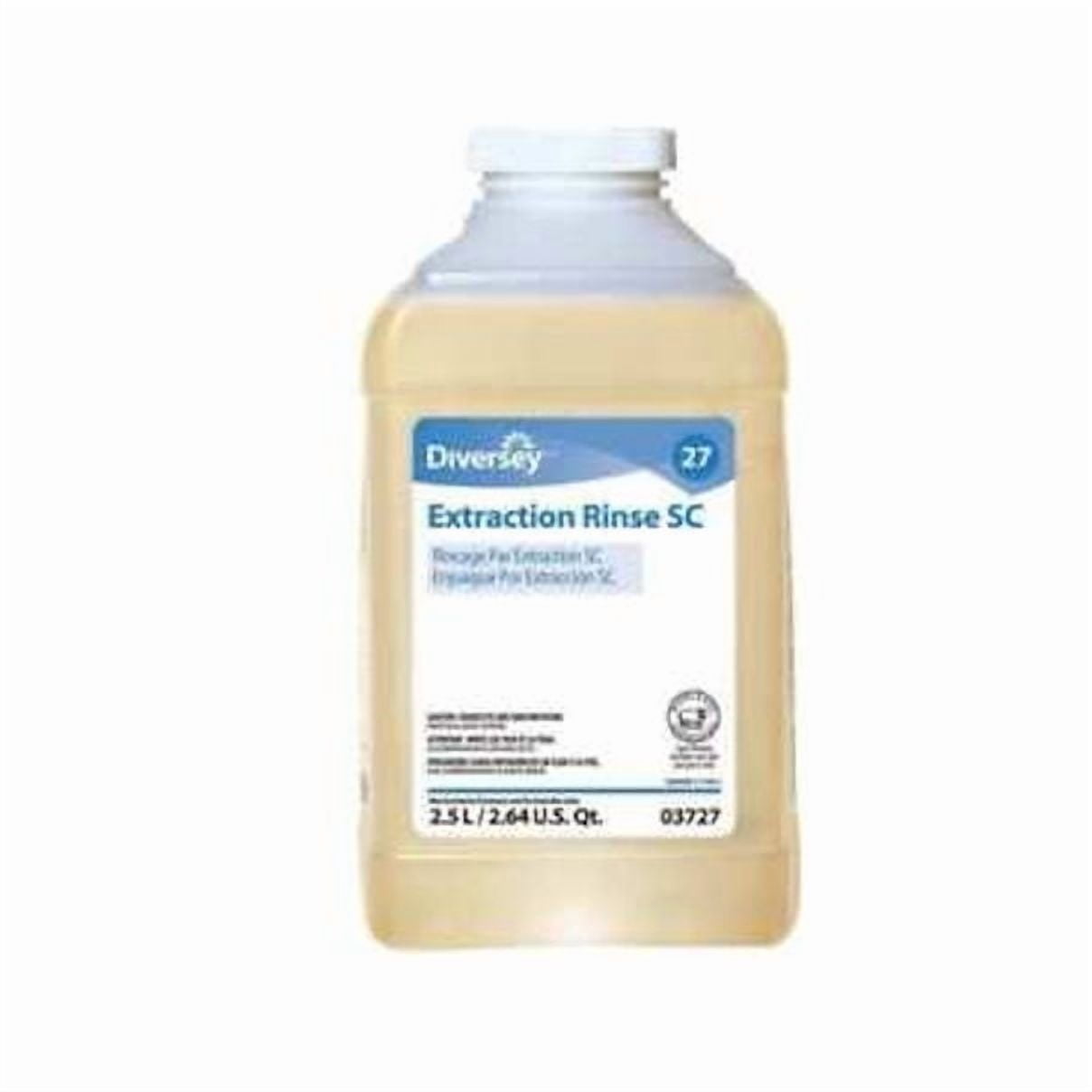 Diversey 03727 Carpet Extraction Rinse, Clear, 2.5 LT ,2 Per Carton ...