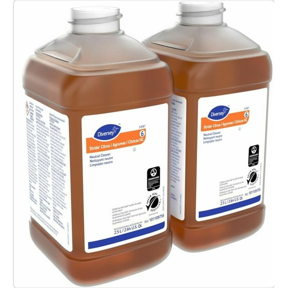 Diversey Care Stride Citrus Neutral Cleaner - For Floor, Hard Surface ...