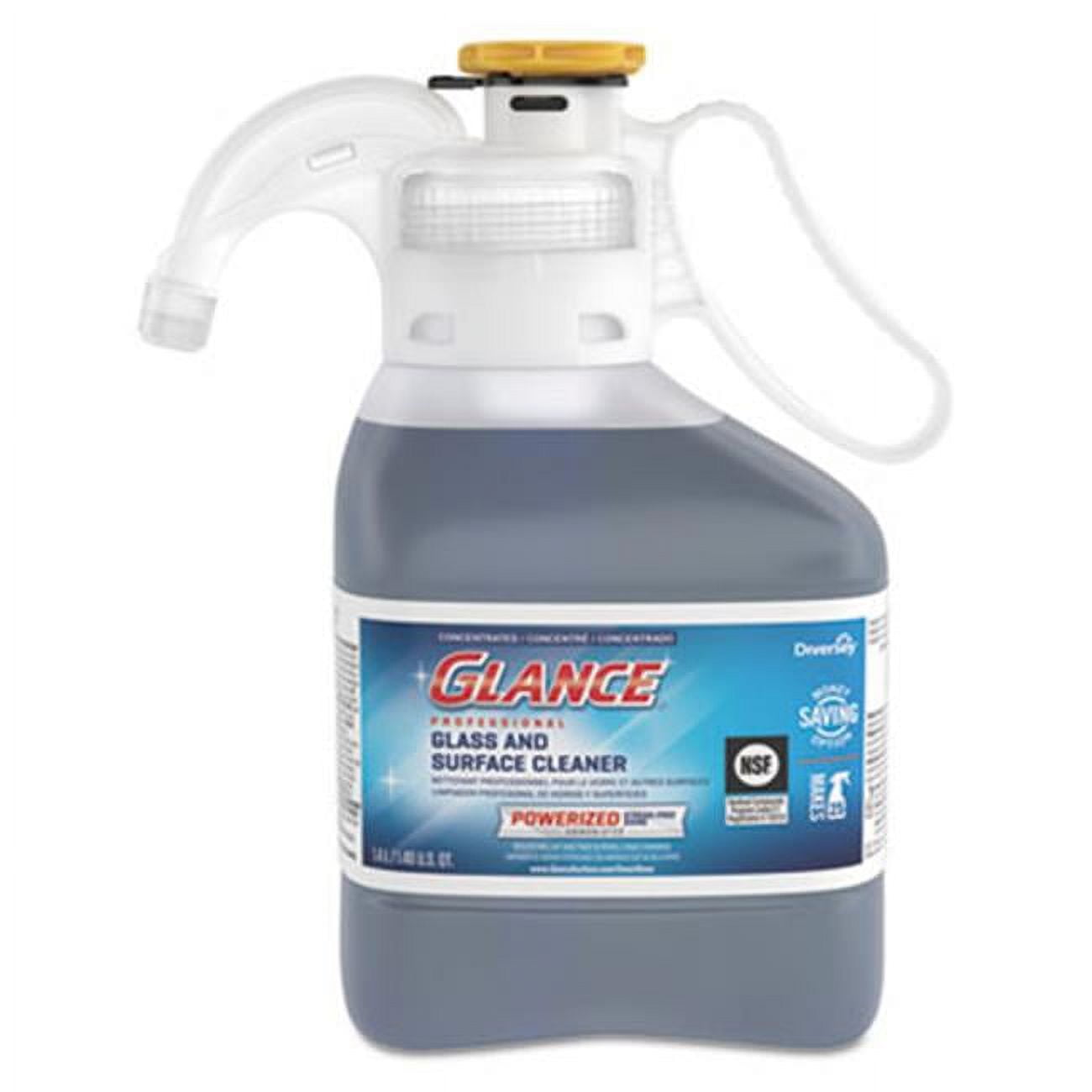 Diversey Concentrated Glance Professional Glass & Surface Cleaner, 47.3 ...