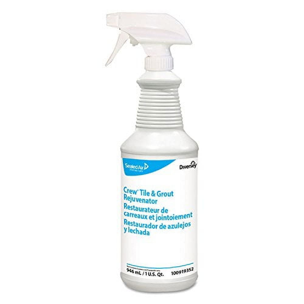 Diversey™ Crew® Tile And Grout Rejuvenator, Unscented, 32 Oz, Pack Of ...
