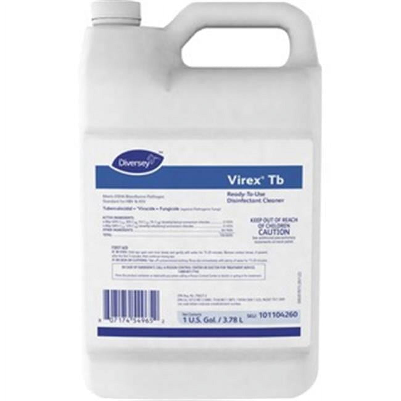 Diversey DVO Virex II 256 Quaternary Based RTU Disinfectant Ready-To ...