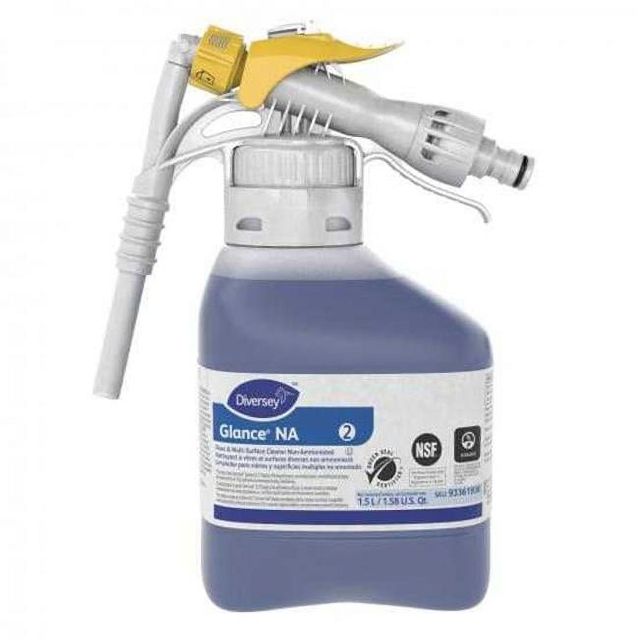 Diversey Glance NA Glass MultiSurface Cleaner - 50.7 fl oz (1.6 quart ...