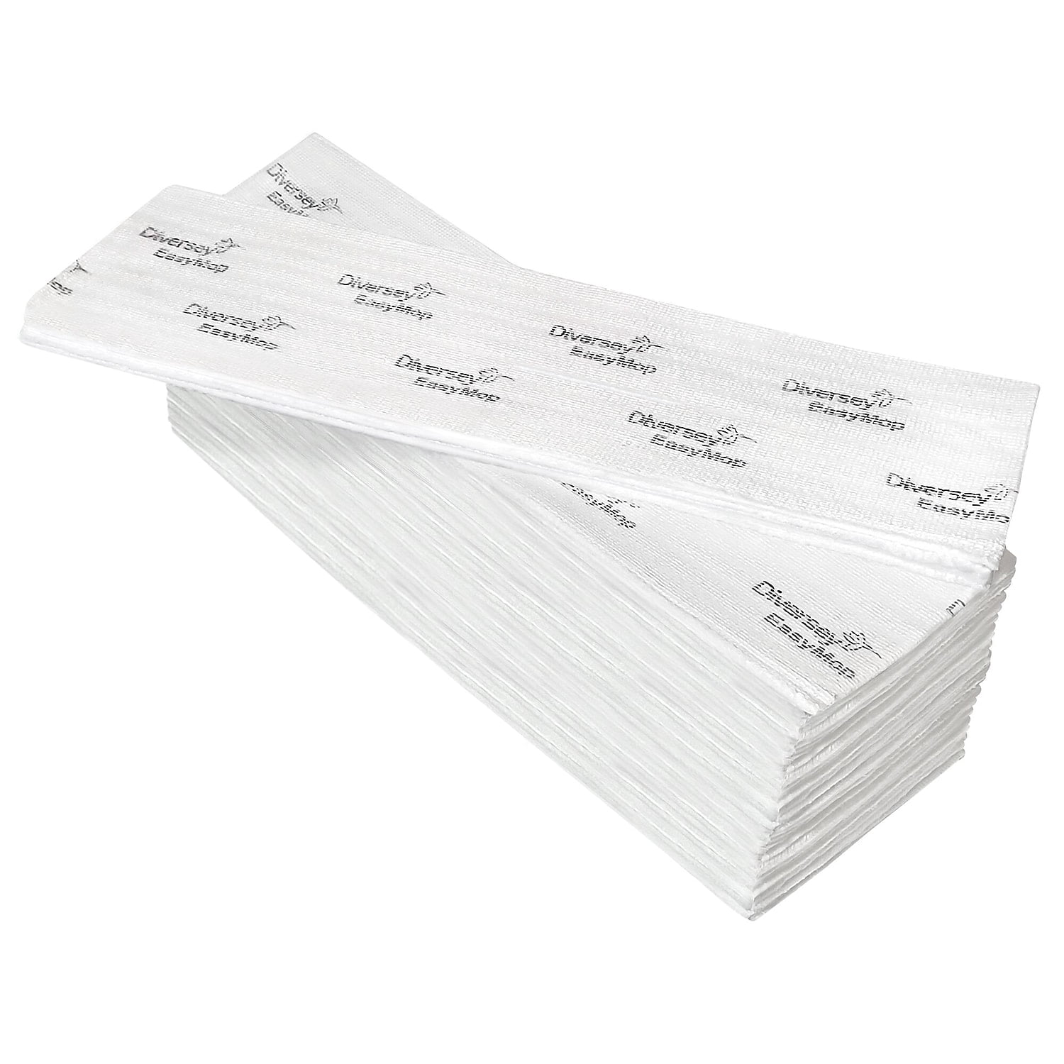 Diversey EasyMop Microfiber Dust Mop Pads White 500/Pack (D1232214 ...