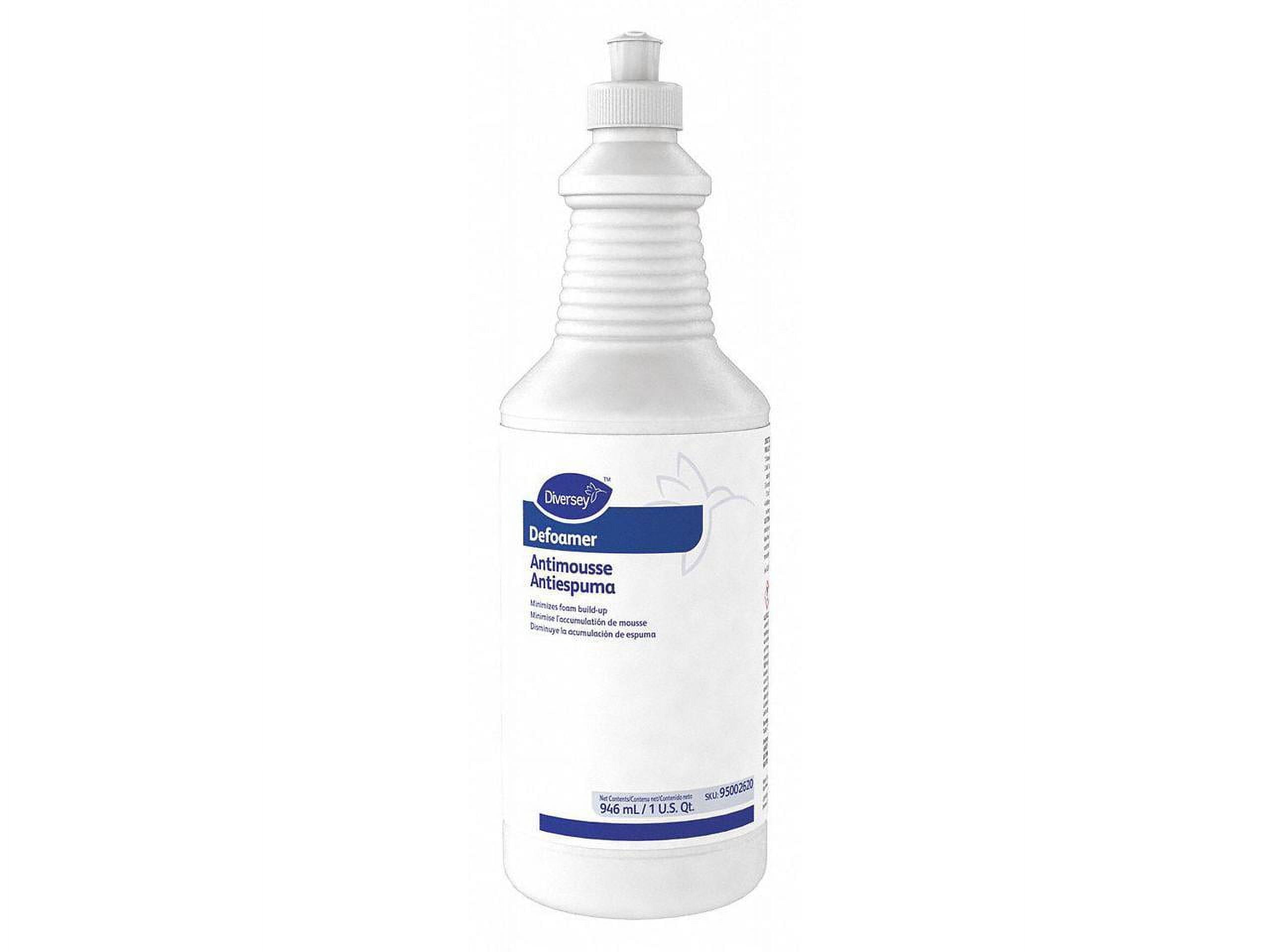 Diversey Liquid Defoamer, 32 oz., Bland, Bottle 1 qt. 95002620 ...